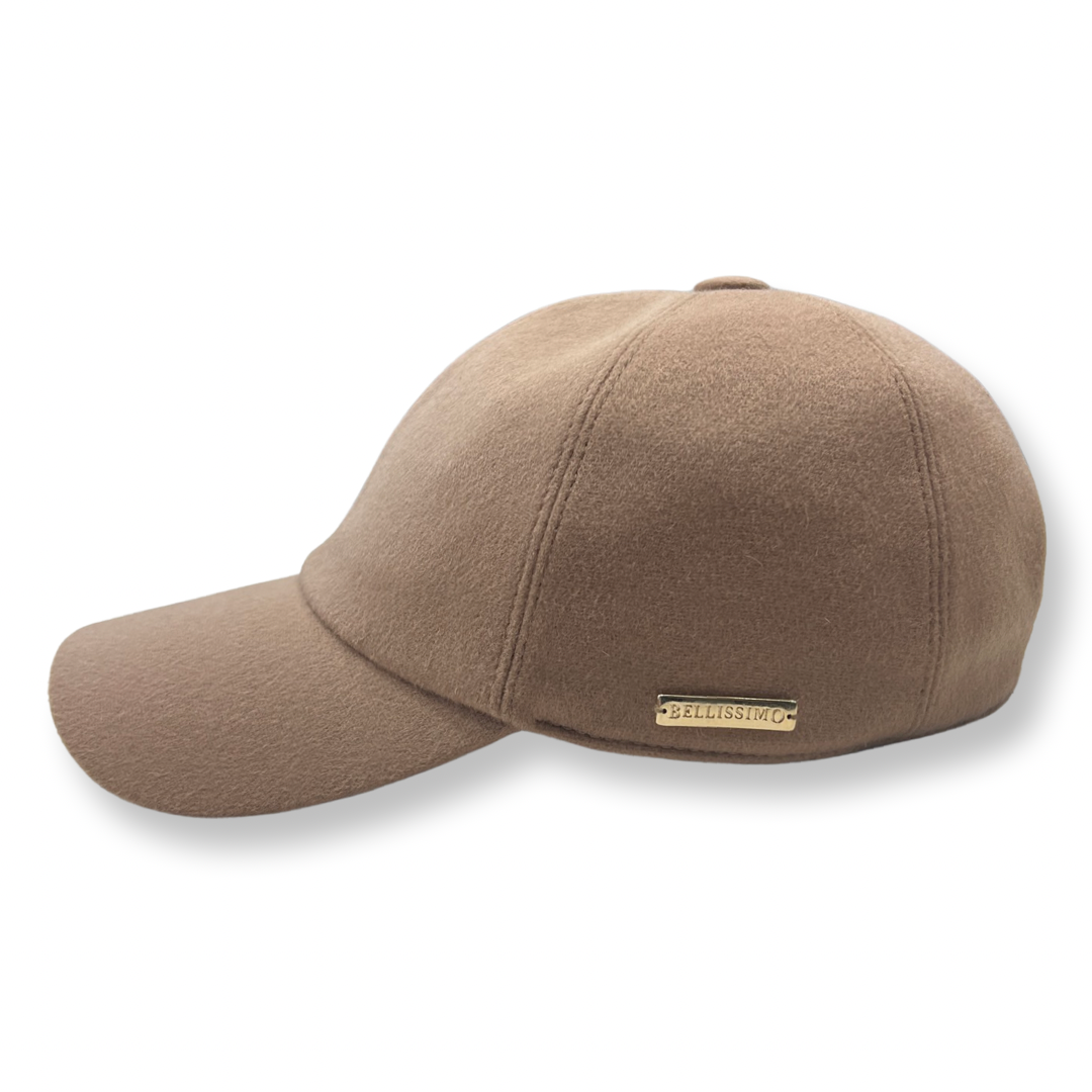 Cashmere Cap - Fine Italian Wool - Camel – Bellissimo Hats