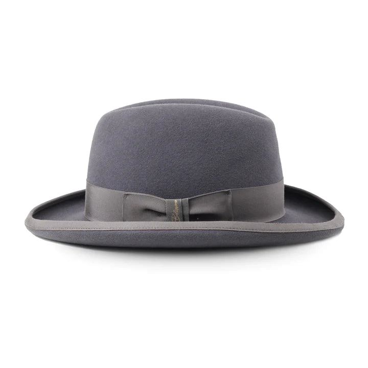 Mayor - Homburg - Gray – Bellissimo Hats